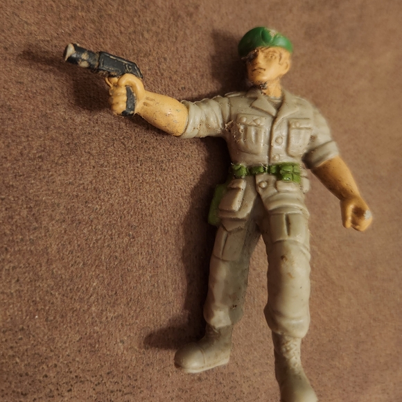 Mattel | Toys | Rare Vintage Green Beret Guts Military Toy Soldier ...